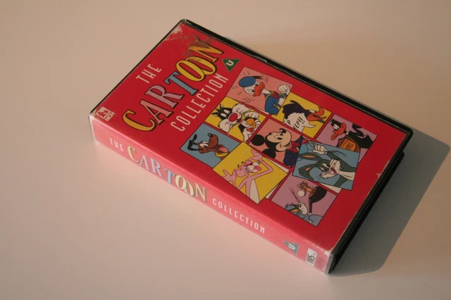 THE CARTOON COLLECTION VHS Cassette Mint Condition Tested and Working ...