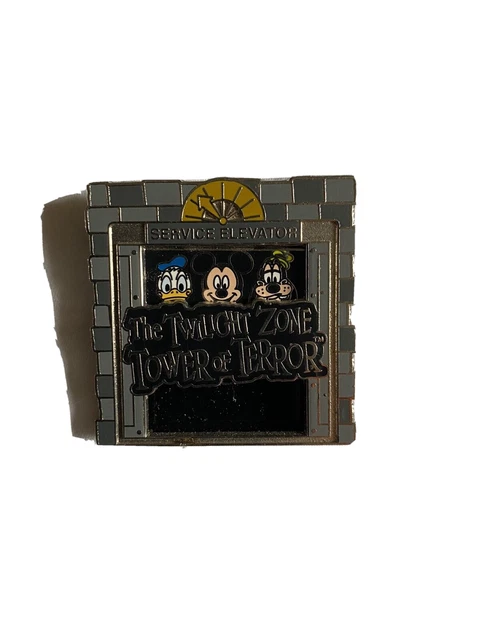DISNEY TWILIGHT ZONE Tower of Terror, Service Elevator Sliding Pin EUR ...