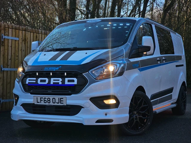2019 FORD TRANSIT custom *TWIN LOADING* DVC *PREMIUM PACK* 7 Seat ...