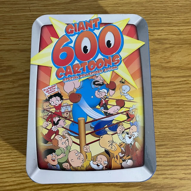 GIANT 600 CARTOONS: Special Collectors Edition [DVD] Missing Disc 3 $20 ...