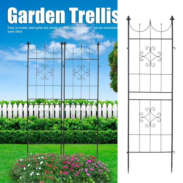 TREILLIS TREILLIS DE clôture Spalier Roses Jardin Décoration Protection ...