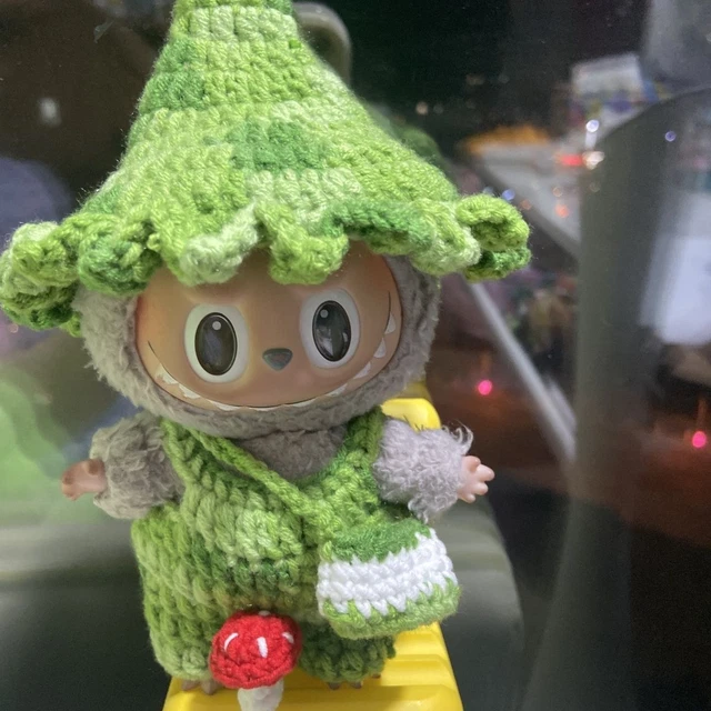 POP MART LABUBU The Monsters Plush Handmade Forest Elf Set Doll Clothes ...