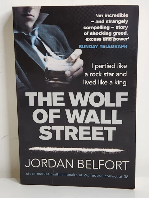 THE WOLF OF Wall Street by Jordan Belfort (Paperback, 2009) $18.50 ...