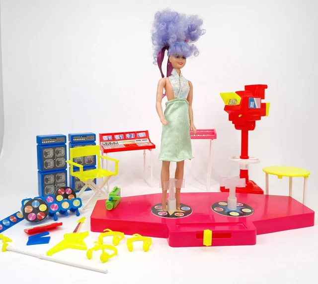 BARBIE SUSANA SINDY Rock Star Rockers Music Stage Set Vintage 1980s ...