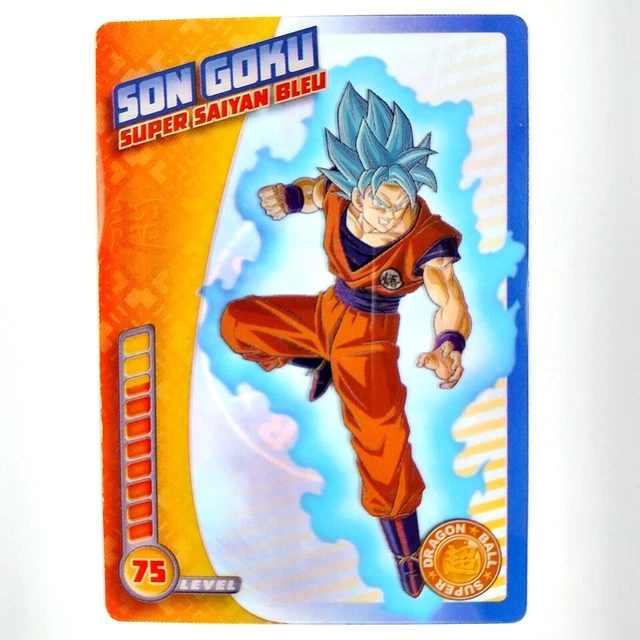 CARTE DRAGON BALL Super Trading Cards N°16 Son Goku Super Saiyan Bleu Panini Fr EUR 1,00 ...