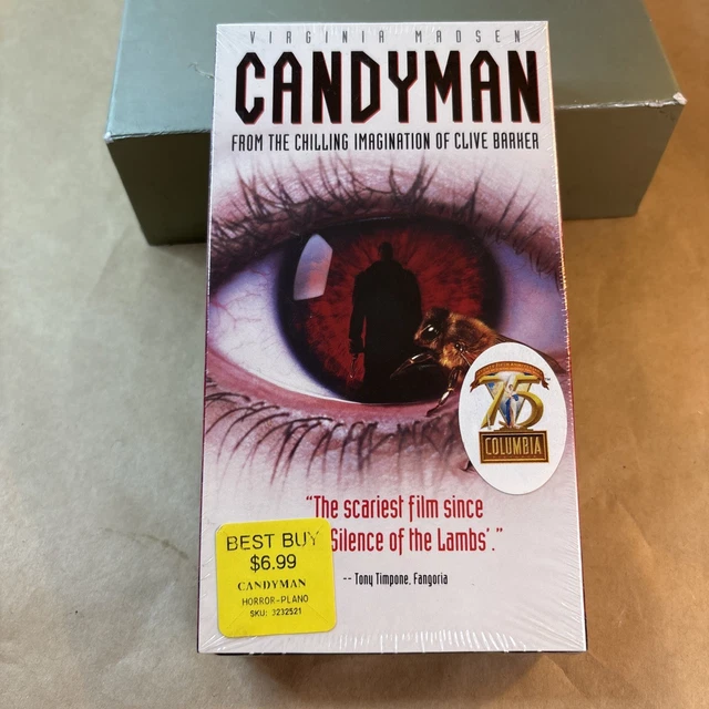 VINTAGE 1992 CANDYMAN Horror Film VHS Factory Sealed Never Opened Rare ...