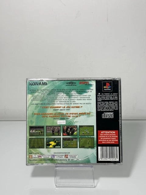SONY PLAYSTATION 1 Ps1 Iss Pro Evolution 2 Pal EUR 39,90 - PicClick ES