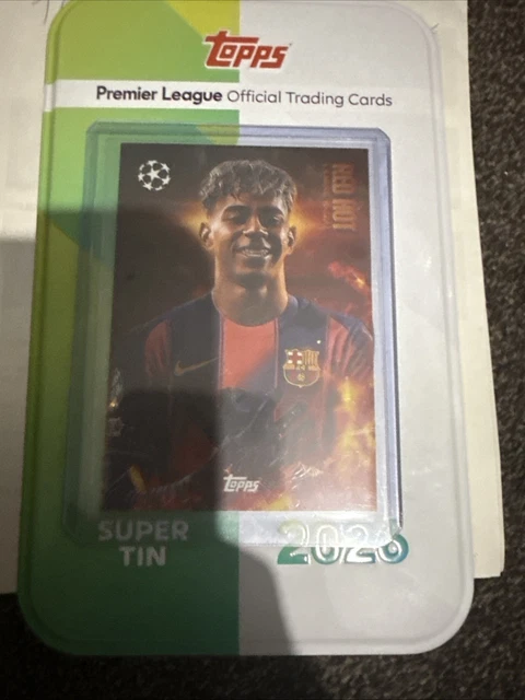 TOPPS MATCH ATTAX 2025/26 Red Hot Lamine Yamal RH-LY Ultra Rare 1:250 ...