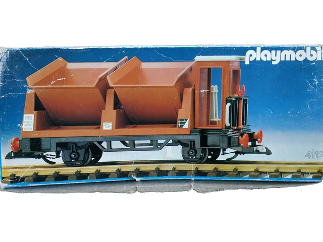 PLAYMOBIL EISENBAHN WAGGON Kipplore 4112 für RC Train und LGB - OVP EUR ...