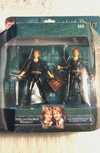 HARRY POTTER - Deluxe Action Figures - The Weasley Twins (Fred and George) £34.99 - PicClick UK