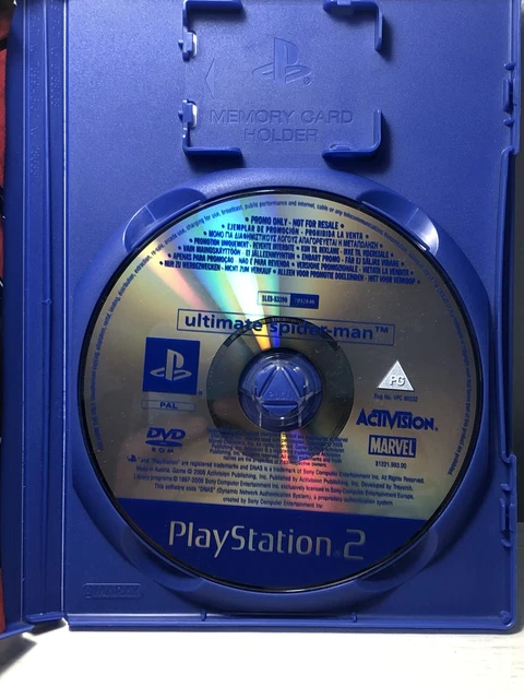 ULTIMATE SPIDER-MAN PS2 Promo - Playstation 2 Spiderman Solo Disco (Pal ...