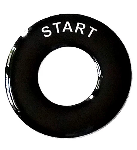 START - LUCAS Toggle Switch Round Dash Tag - Classic Car Kit Hot Rod £3 ...