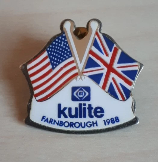 KULITE AVIATION, FARNBOROUGH Air Show 1988 Vintage Collectors Enamel ...
