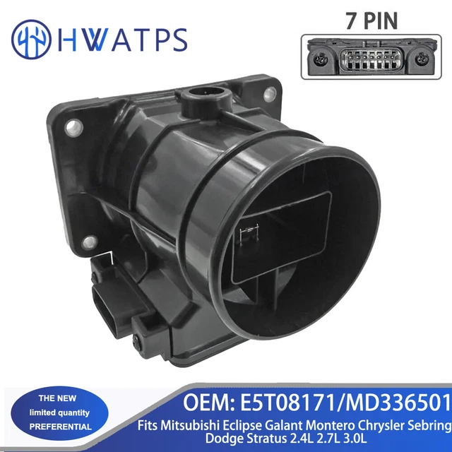 E5T08171 MD336501 MASS Air Flow Sensor Fits Mitsubishi Eclipse Galant ...