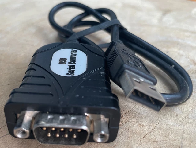 USB TO RS232 Serial Adapter Cable PC Mac £6.00 - PicClick UK