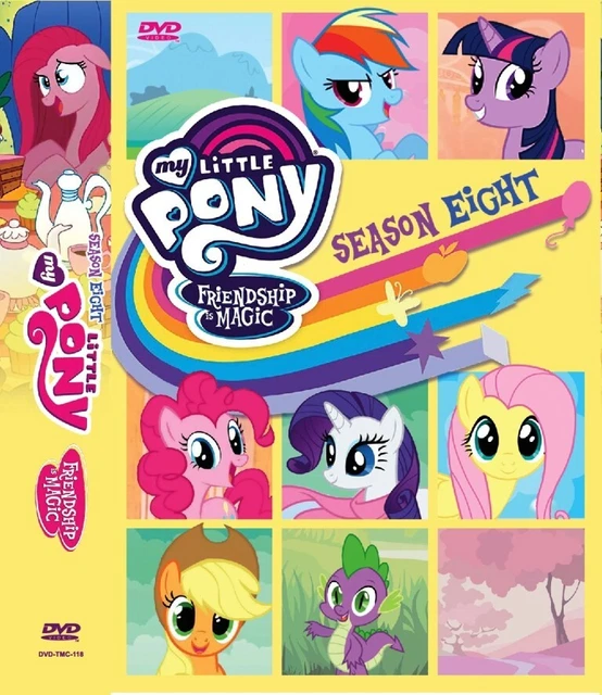 MY LITTLE PONY Friendship Is Magic Season 8 DVD Animated Series Region ...