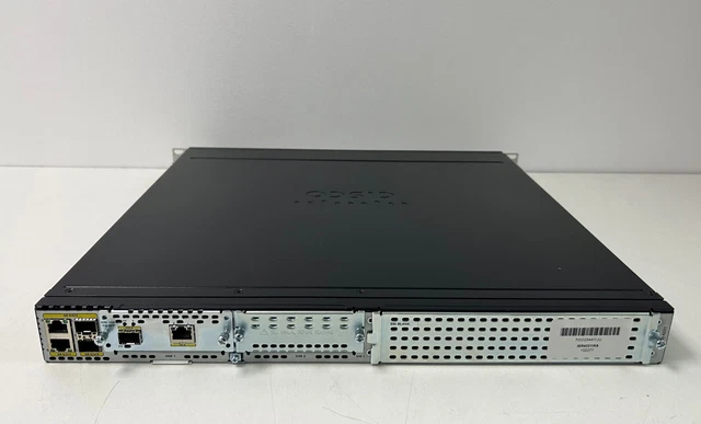 CISCO ISR4331/K9 + Nim-1Ge-Cu-Sfp. Throughput +Appx License. 90 Day ...