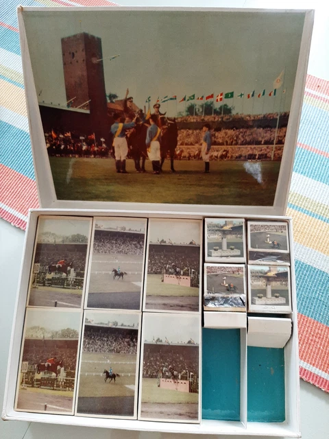 1956 OLYMPIC EQUESTRIAN Games Commemorating Matchbox Box Box £4.29 ...