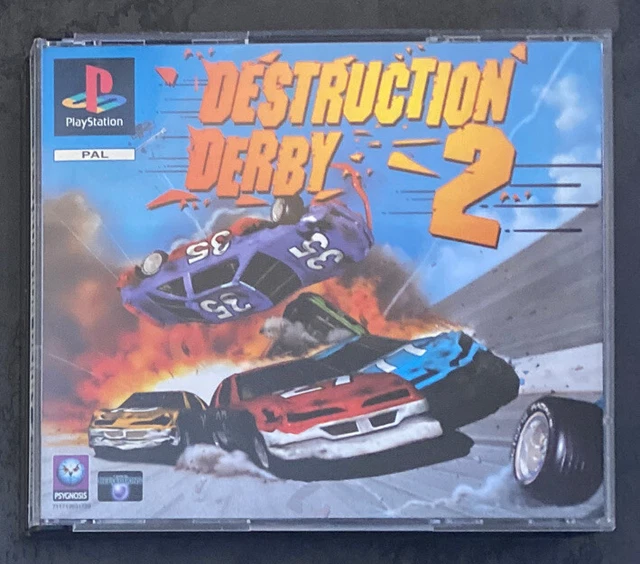 - DESTRUCTION DERBY 2 - Ps1 Pal FR DE IT NL Cib Sony Playstation PSone ...