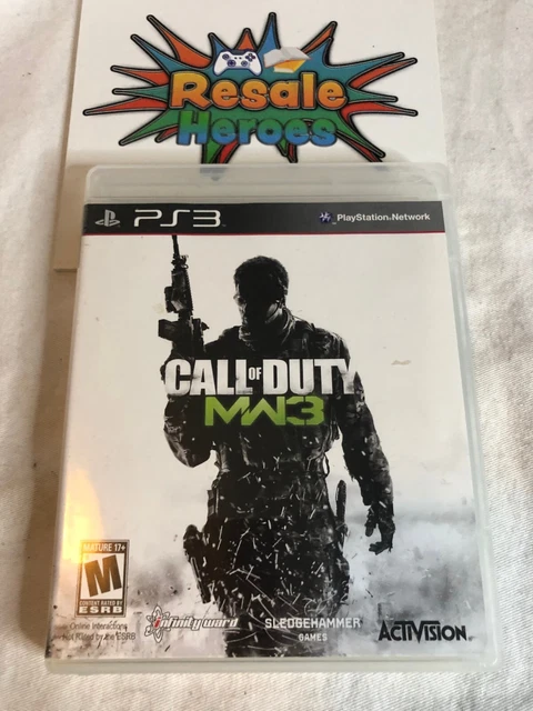 CALL OF DUTY Modern Warfare 3 - Sony Playstation 3 PS3 - Complete $9.95 ...