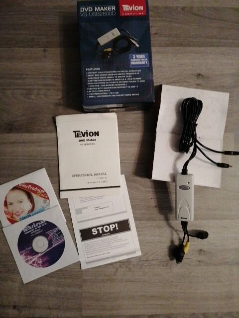 TEVION DVD MAKER VS-USB2800D: dispositivo di acquisizione AV/S-Video ...