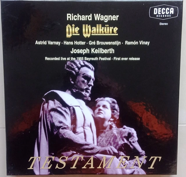 RICHARD WAGNER DIE Walküre Joseph Keilberth 1955 Bayreuth Festival 5 ...
