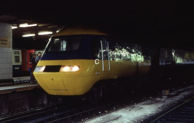 35MM SLIDE BRITISH Railway Br Diesel Class 43 Hst - 43171 Birmingham N ...