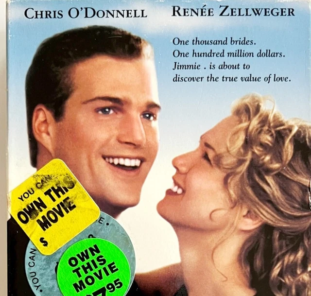 THE BACHELOR VINTAGE VHS Chris O'Donnell Rene Zellweger Romantic Comedy ...