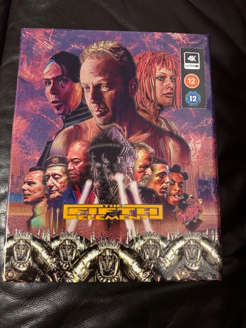 THE FIFTH ELEMENT Deluxe Limited Edition 4K UHD & Blu Ray Steelbook ...