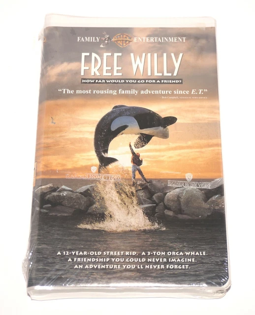 FREE WILLY VHS (1993) Jason James Richter, Michael Madsen NEW, Sealed £ ...