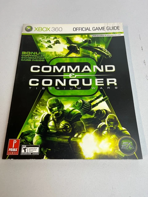 COMMAND & CONQUER 3 Tiberium Wars Official Strategy Guide Prima Games ...