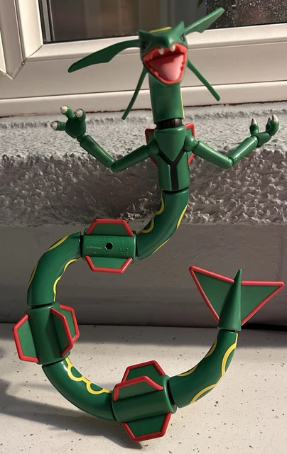 POKEMON SELECT JAZWARES Rayquaza Figure Action Figure Moving Parts 15cm ...