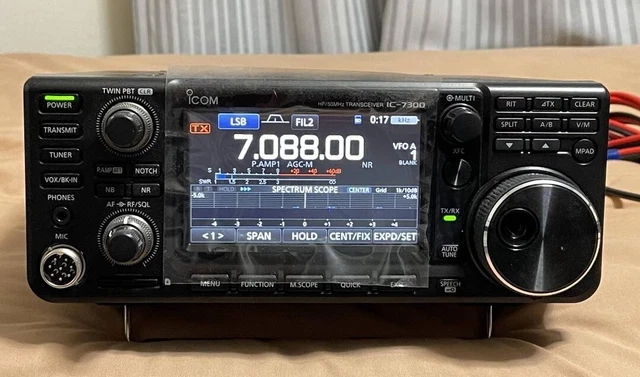 TRANSCEPTOR ICOM 7300 HF +50 MHz SSB/CW/RTTY/AM/FM 100 W Japón NUEVO ...