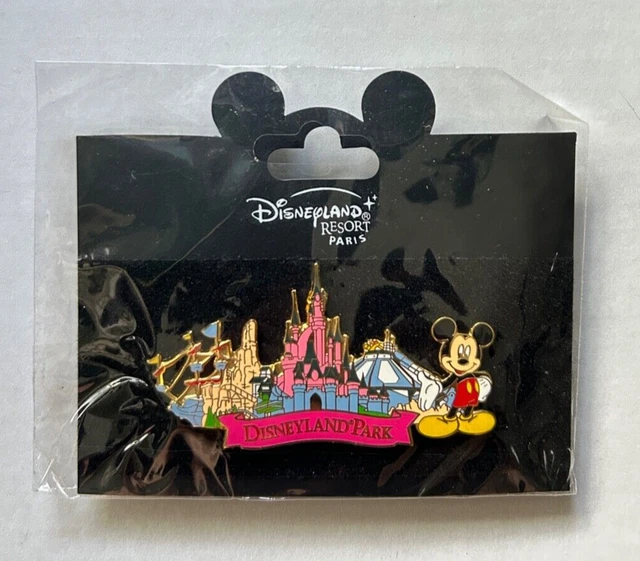Disneyland Park Resort Paris Disney Castle Mickey Mouse Pin £18 10