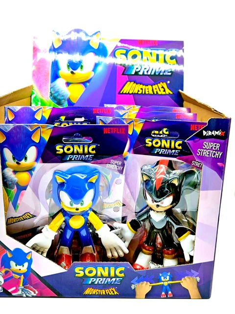 SONIC PRIME MONSTER Flex De Netflix Super Extensible Avec Magazine EUR ...
