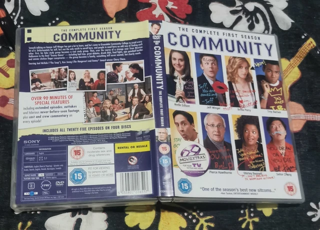 COMMUNITY THE COMPLETE First Season 1 DVD 4-Disc TV Comedy Drama Set ...
