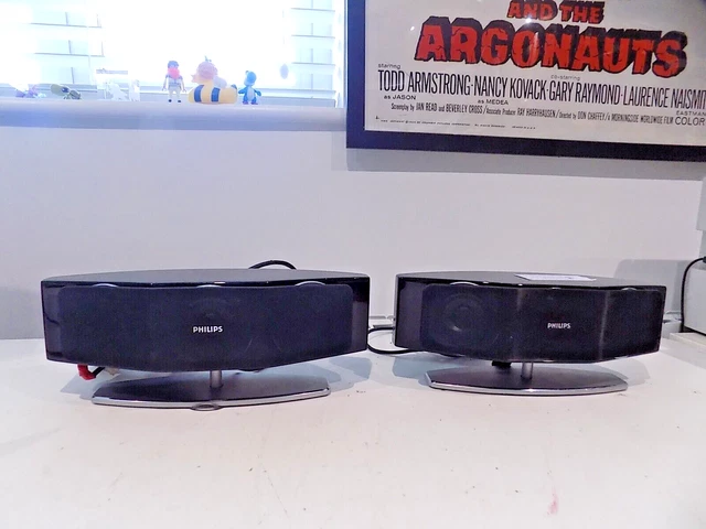 PHILIPS SONOWAVE SPEAKERS Black UNTESTED Sold as SPARES/PARTS £22.19 ...