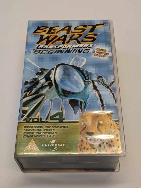 BEAST WARS/TRANSFORMERS: THE Beginning Vol. 4 Double VHS, 1996 ...