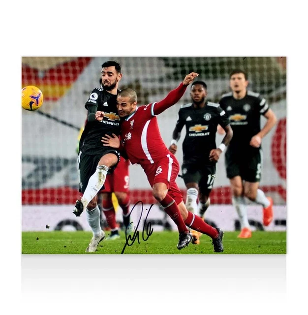 FOTO FIRMATA THIAGO Alcantara Liverpool: autografo Midfield Battler EUR ...