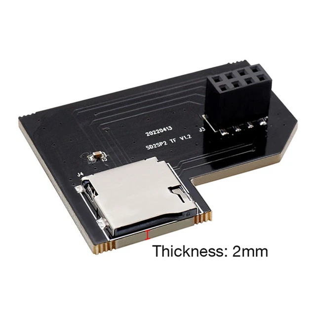 2X SD2SP2 PRO Kartenadapter Laden Sie Mikro- Karten TF Kartenleser für ...