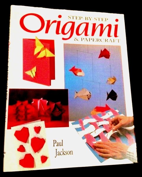 STEP-BY-STEP ORIGAMI & PAPERCRAFT Book JACKSON Design Craft Projects ...