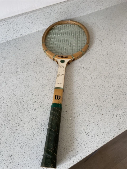 VINTAGE WILSON TENNIS Racket. Billie Jean King Capri £34.99 - PicClick UK