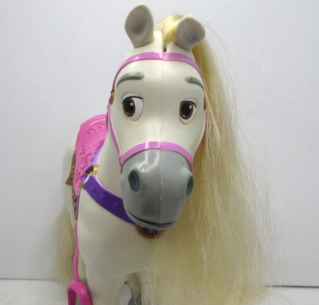 DISNEY TANGLED RAPUNZEL Horse Max Maximus Brushable Mane & Tail 12 ...