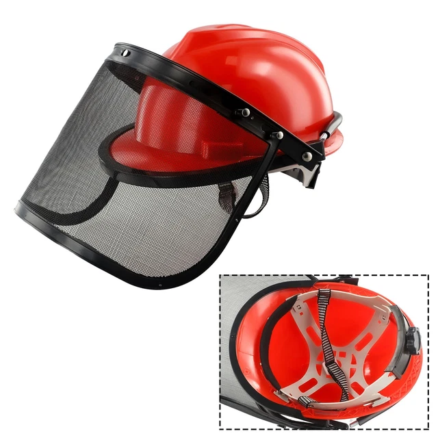 HOUSSE DE CASQUE de s curit robuste tron?onneuse rouge pour tondeuses bro EUR 34,08 - PicClick FR