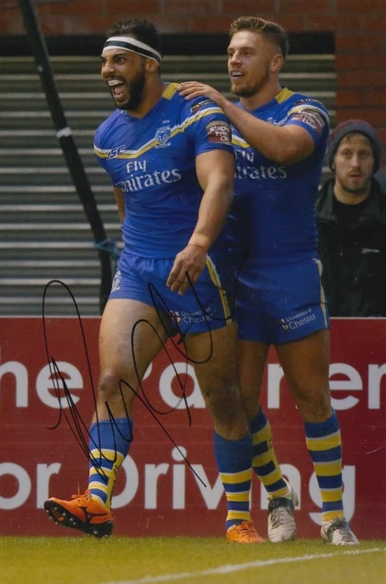 WARRINGTON WOLVES HAND Signed Ryan Atkins 6X4 Photo. £2.99 - PicClick UK