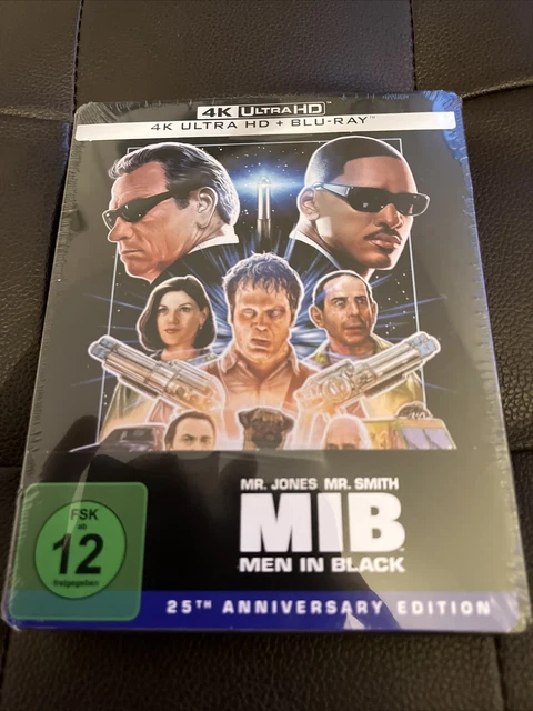 MIB- MEN IN Black - 4K UHD + Blu Ray STEELBOOK - Neu & OVP. in Folie ...