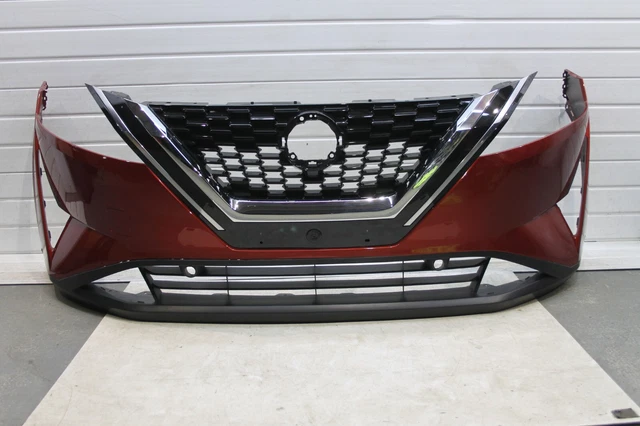 NISSAN QASHQAI J12 Front Bumper And Centre Grille 620266Ua0A Genuine ...