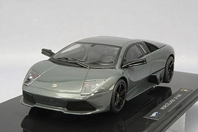 MATTEL MT4883P 1/43 Lamborghini Murci?lago LP640 Gray Model Car Elite ...