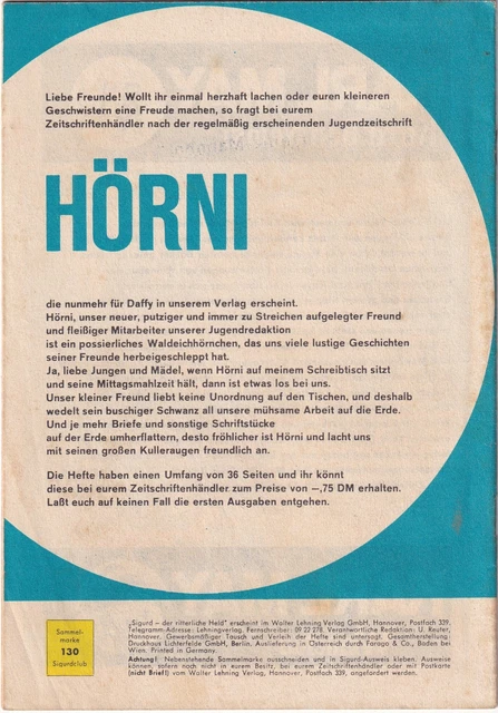 SIGURD GROSSBAND 130 Wäscher original Lehning Verlag EUR 6,00 - PicClick DE