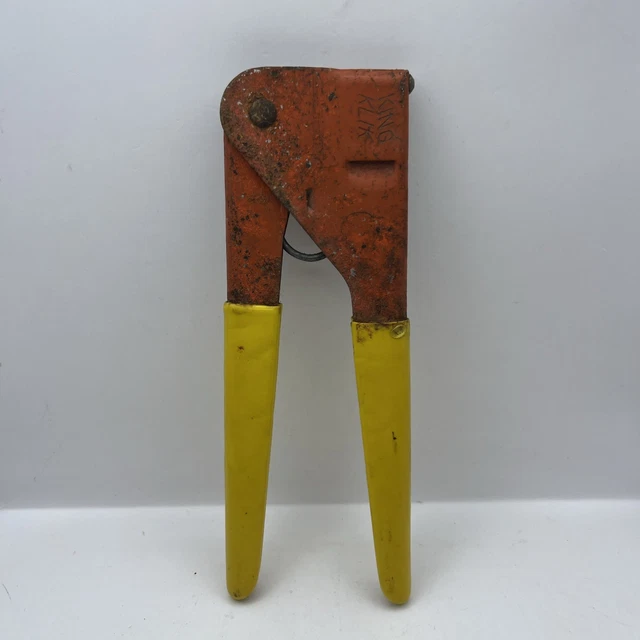 VINTAGE KING KLIK Rivet Gun Hand Pop Riveter Made in England Tool ...